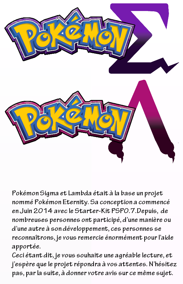 Pokémon Version Sigma & Lambda.